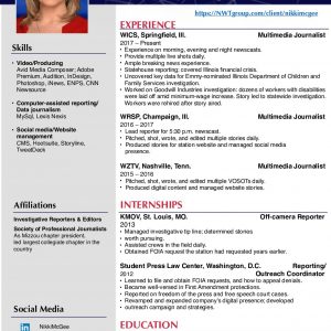 1-4-20 McGee, Nikki Resume pdf | nwtgroup.com